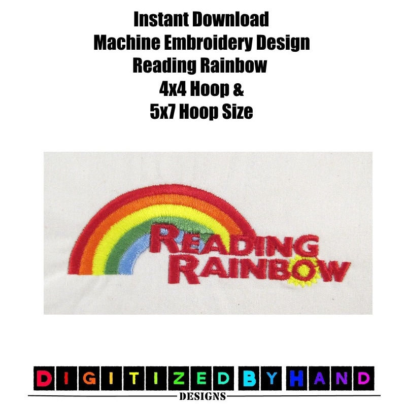 Reading Embroidery - Etsy
