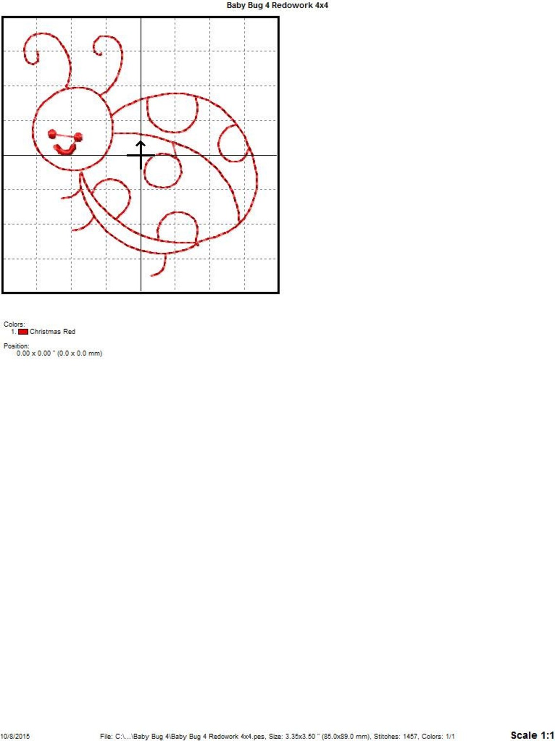 Baby Bug 4 Bettle Bug Machine Embroidery Design Digitized by - Etsy