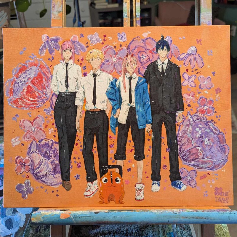 Chainsaw Man Denji Panel - Etsy