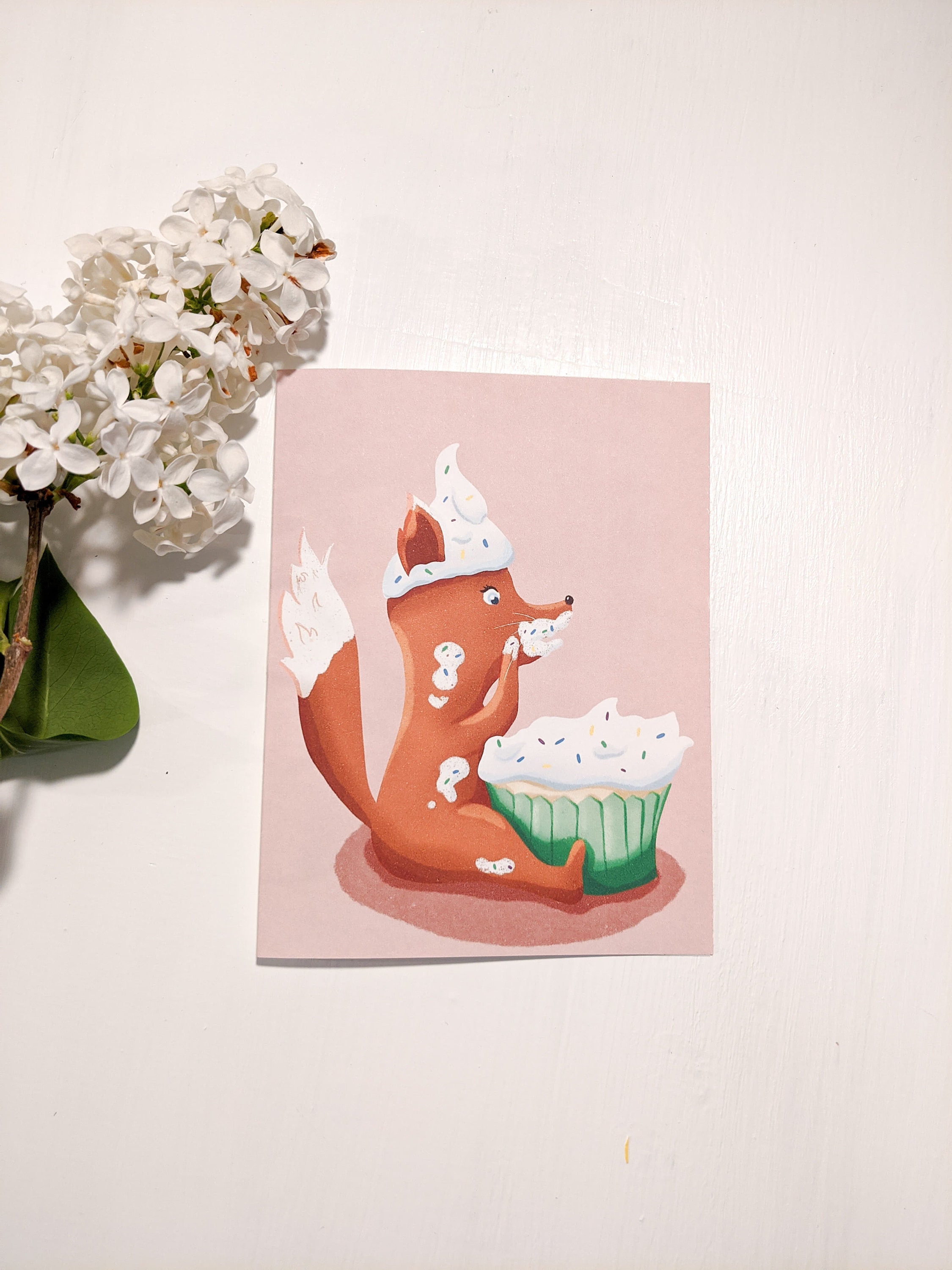 Happy Birthday Fox - Etsy