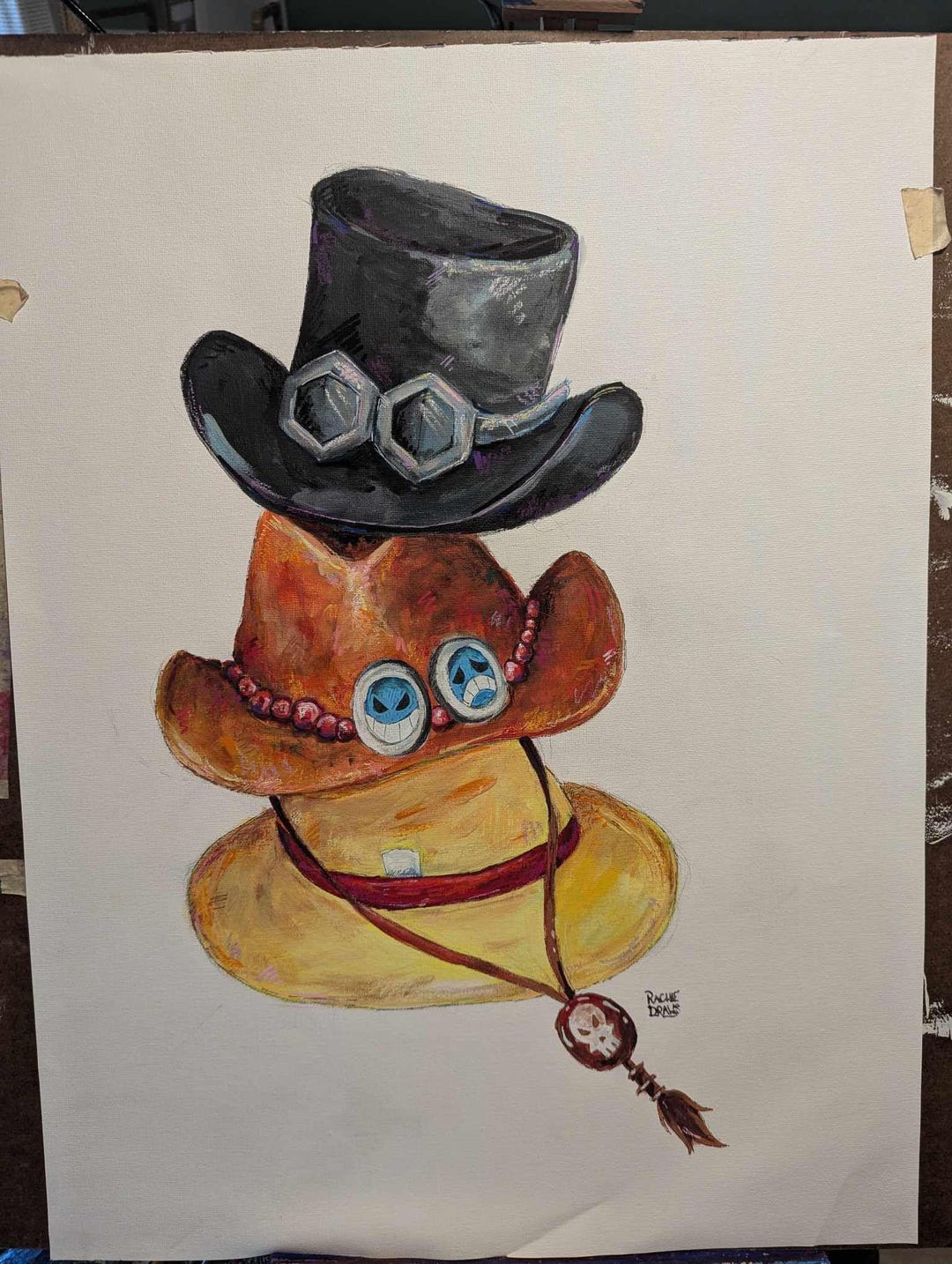 Anime 24x18" Canvas Paper - Etsy