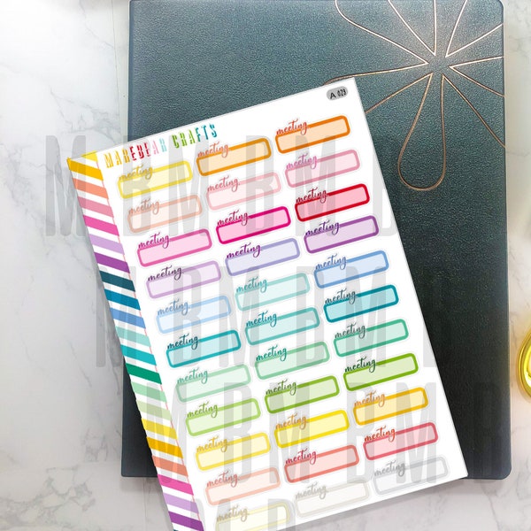 Planner Sticker - Etsy