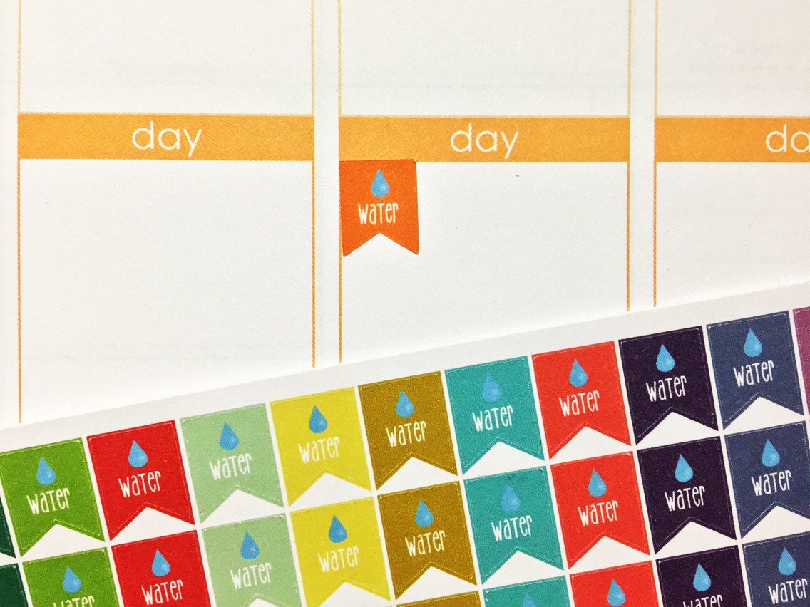 Plum Planner or calendar! Filoflax 60 Mini Electric Bill Due Flag ...