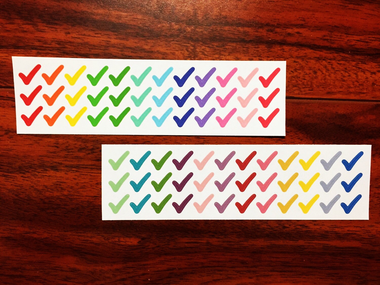 36 Check Mark Stickers Perfect for Your Erin Condren Life - Etsy