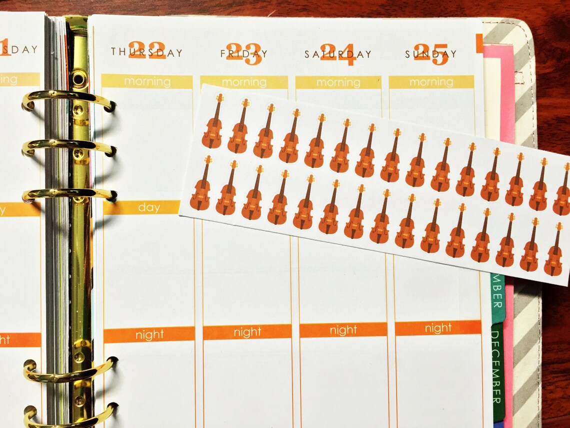 30 Music Lesson / Cello Stickers Perfect for Your Erin - Etsy
