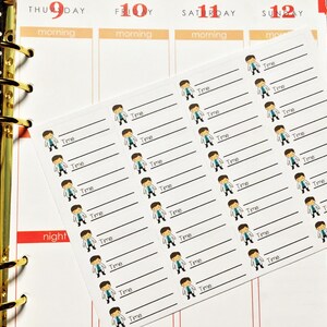 32 Doctor Appointment Labels Perfect for Your Erin Condren Life Planner ...