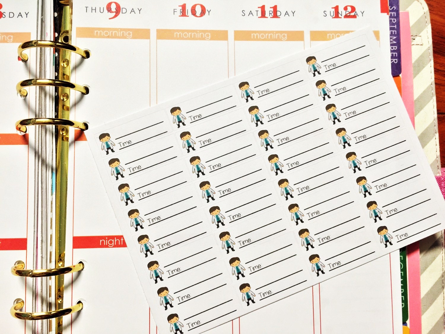 32 Doctor Appointment Labels Perfect for Your Erin Condren - Etsy