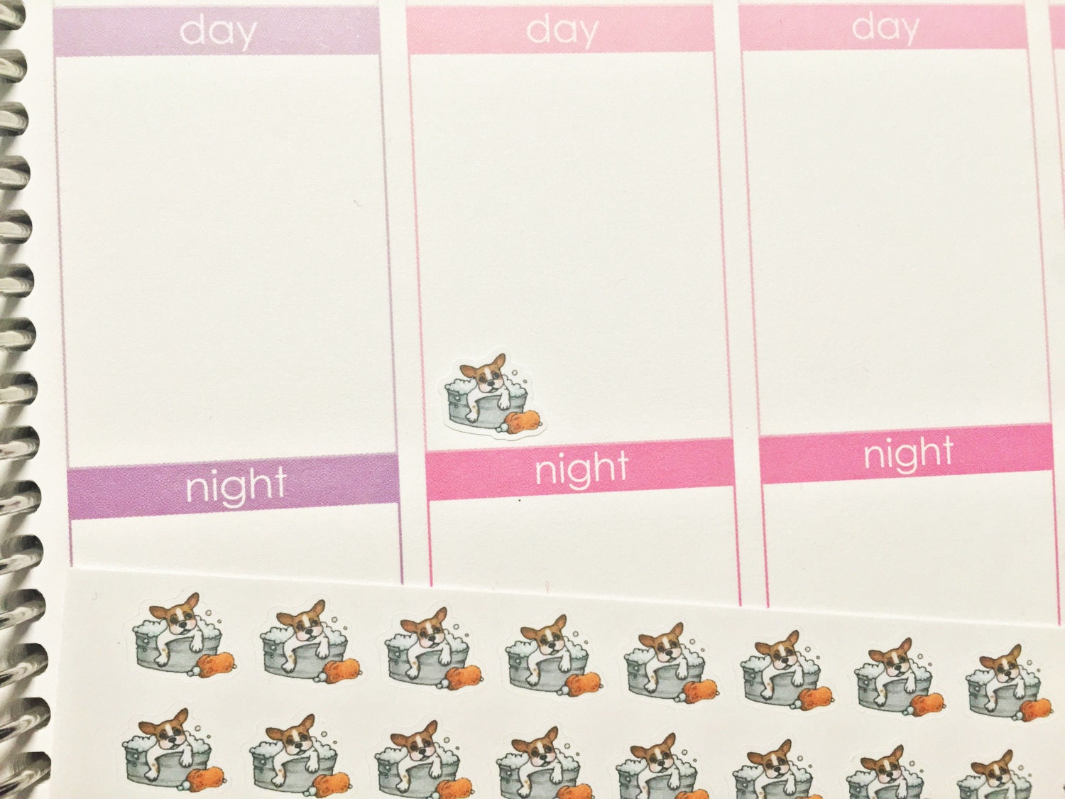 30 Dog Bath Time/dog Grooming Stickers Perfect for Your Erin - Etsy