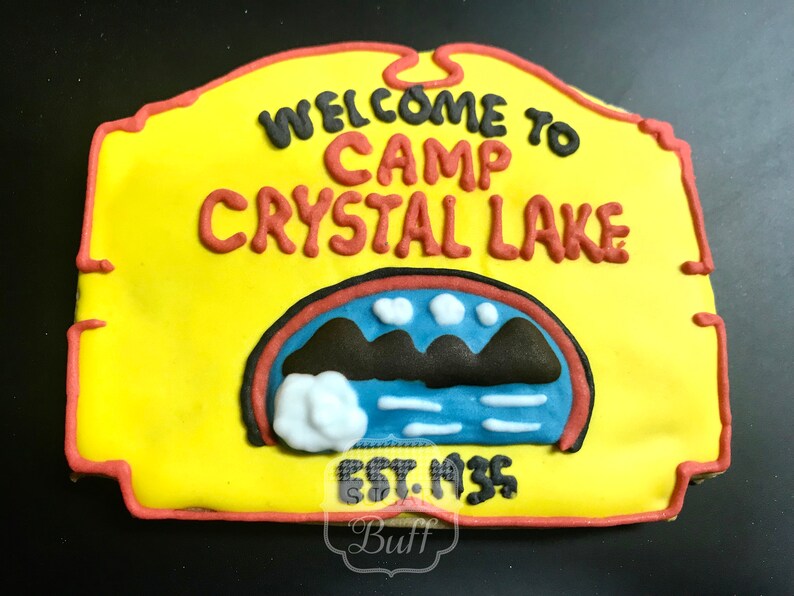 Friday the 13th Cookies Jason Voorhees Decorated Sugar | Etsy