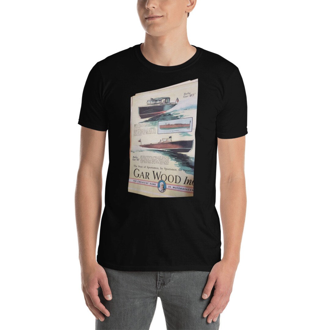 Garwood Baby Gar Model "30" Speedboat Lit Short-sleeve Unisex T-shirt ...