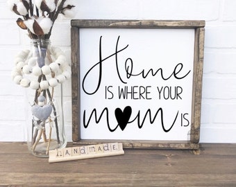 Wood Home Sign - Etsy