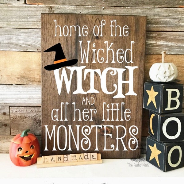 Wicked Witch Sign - Etsy