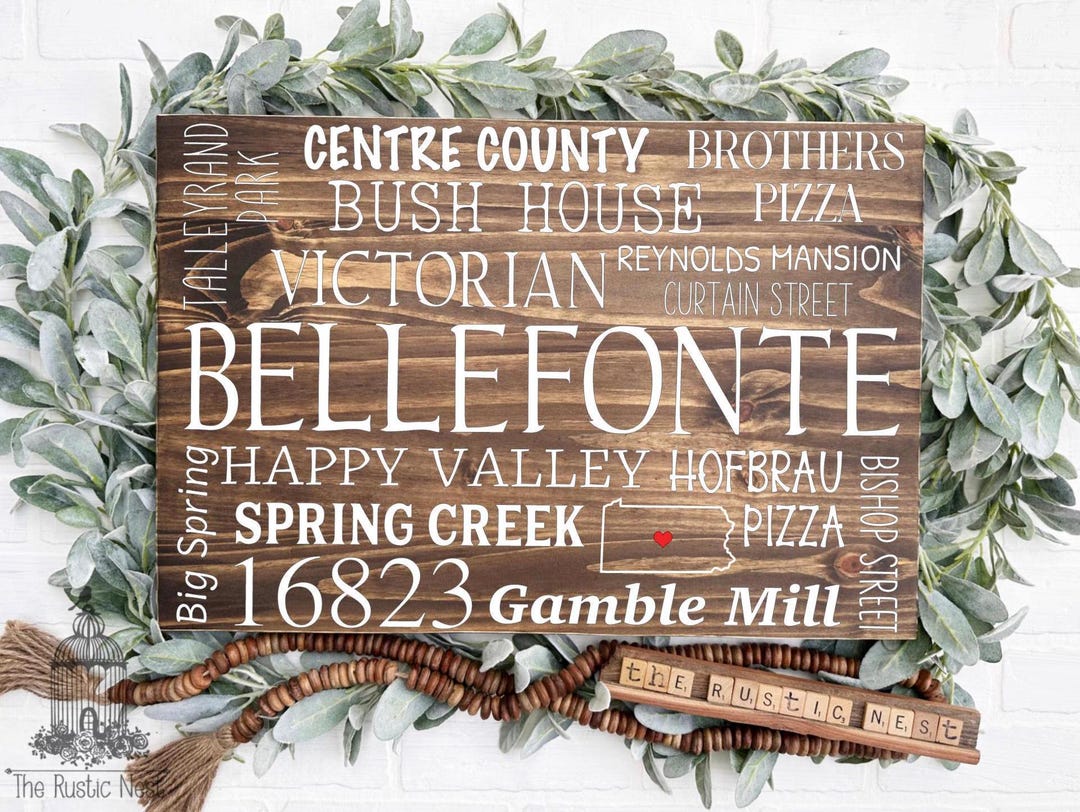 Custom Town Sign | City Sign | Personalized Town Sign | Town Sign ...