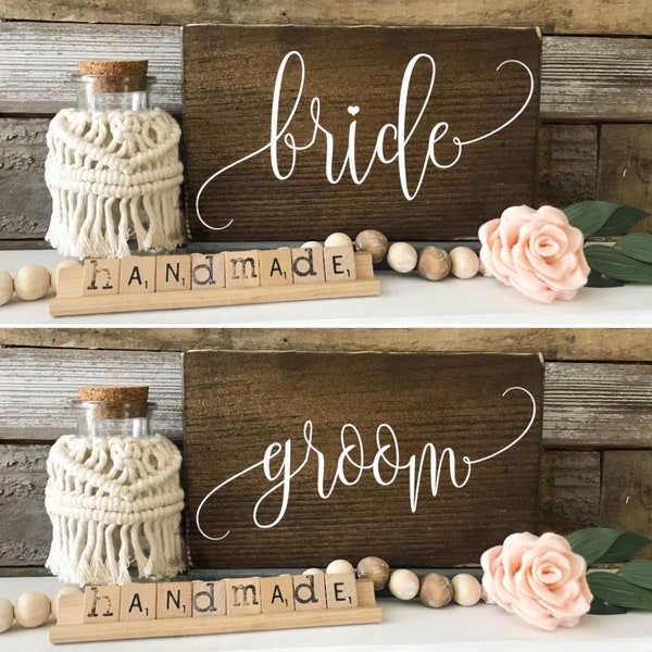 Bride Groom Table - Etsy
