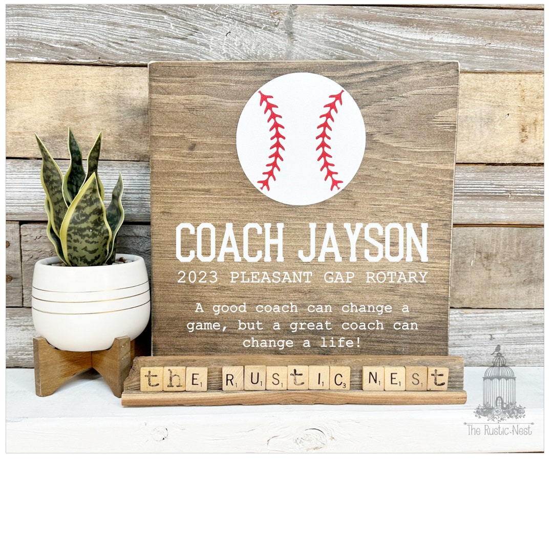 Baseball Coach Gift | Softball Coach Gift | End of Season Gift | Coach ...