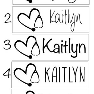 Nurse Name Tag Sign Doctor Name Tag Sign Nurse Gift - Etsy