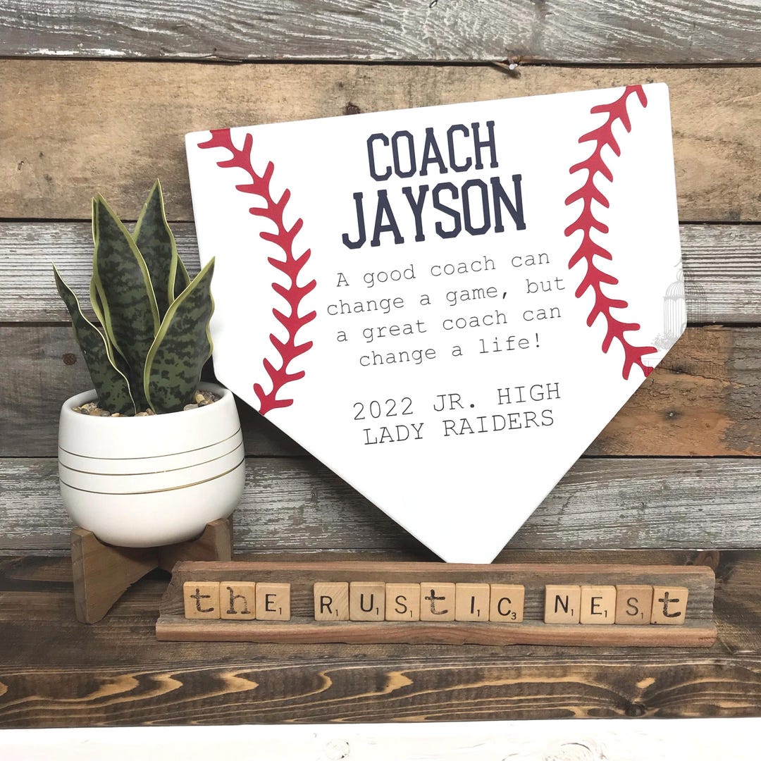 Baseball Coach Gift | Softball Coach Gift | Graduation Gift | End of ...