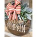 PAINTED Fall Front Door Sign Hello Pumpkin Door Sign Fall - Etsy