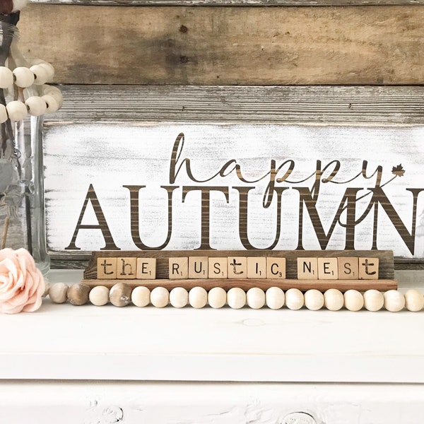 Autumn Sign - Etsy