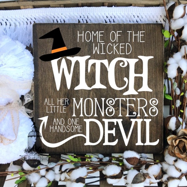 Wicked Witch Sign - Etsy