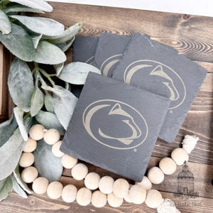 Penn State Coasters (set of 4) | Slate Coasters | Custom Coasters ...