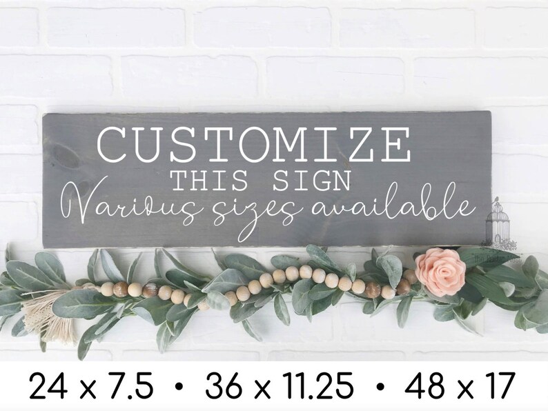 Customized Wood Sign Custom Quote Sign Create Your Own - Etsy