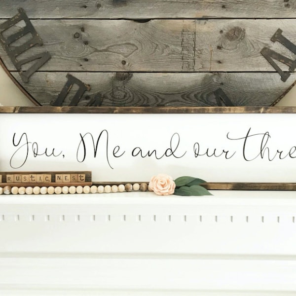 You and Me Sign - Etsy