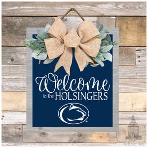 We Are Penn State Door Hanger | Penn State Sign | We Are Sign | Penn ...