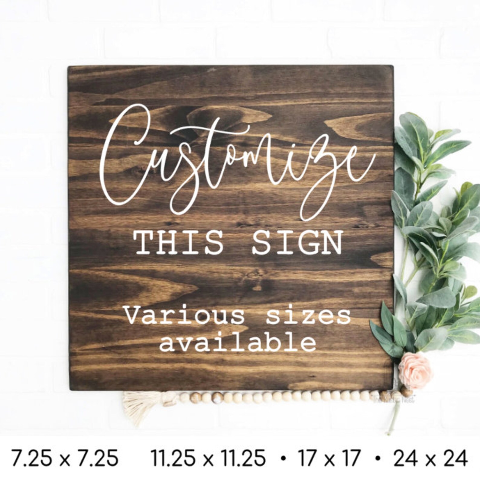 Customized Wood Sign Custom Quote Sign Create Your Own - Etsy