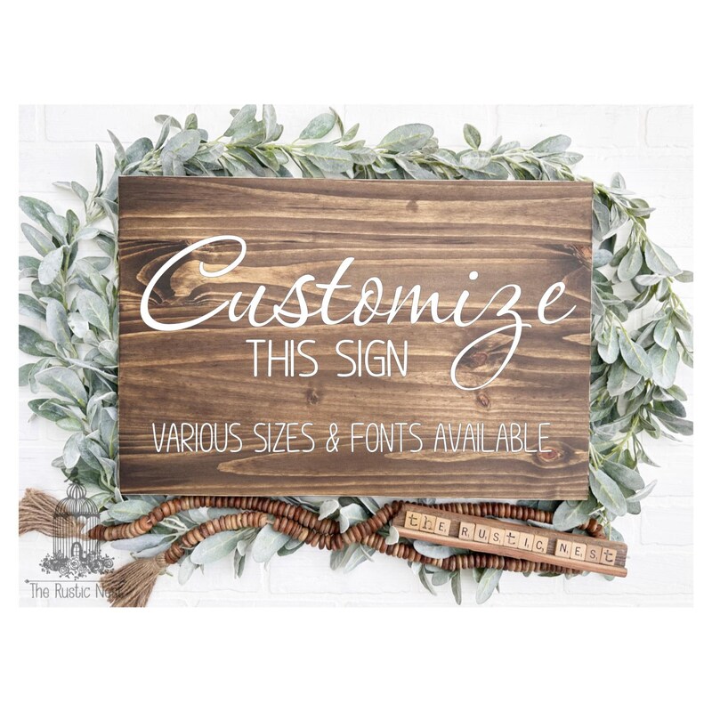 Custom Quote Signs - Etsy