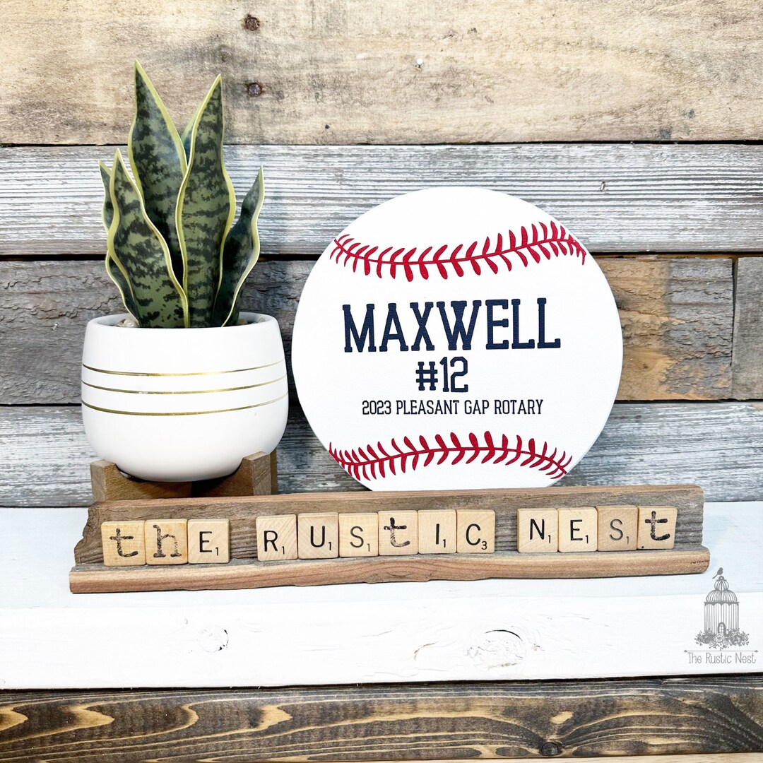 Personalized Baseball Player Sign: End of Season Gift - Etsy