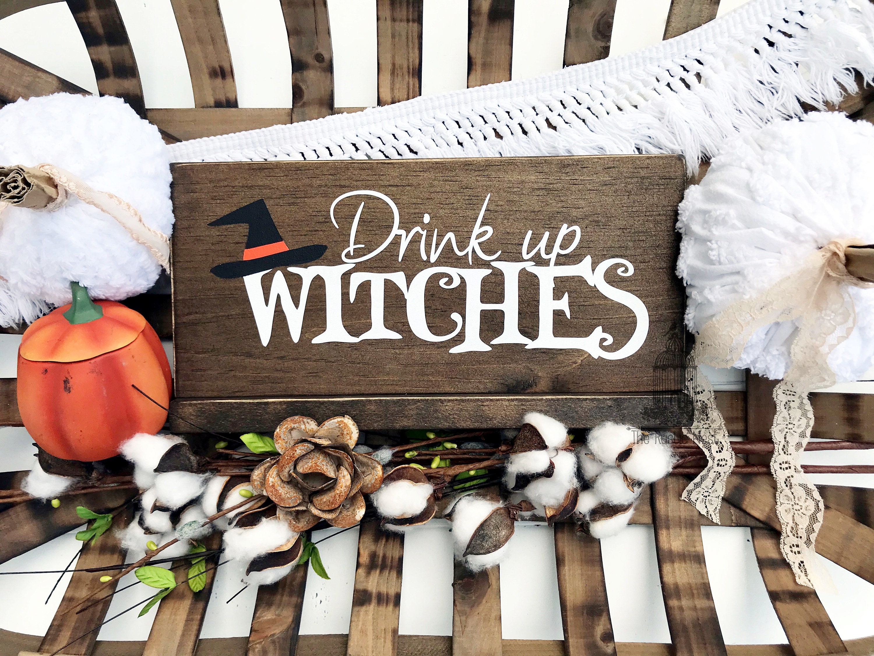 Drink up Witches Halloween Bar Sign Halloween Party Sign - Etsy