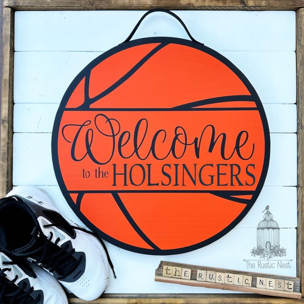 Basketball Sign - Etsy