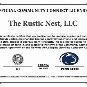 Penn State Engraved Serving Tray | We Are Sign | Nittany Lions Tray ...