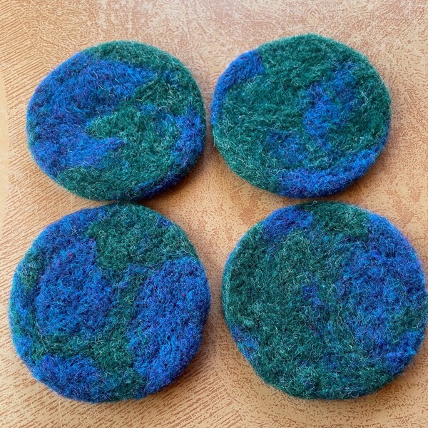 Felt Coasters - Etsy