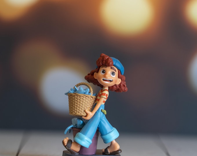 Giulia From Disney's New Movie "luca" Christmas Ornaments - Etsy