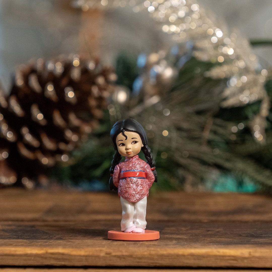 Young Mulan Disney Princess Christmas Ornaments - Etsy