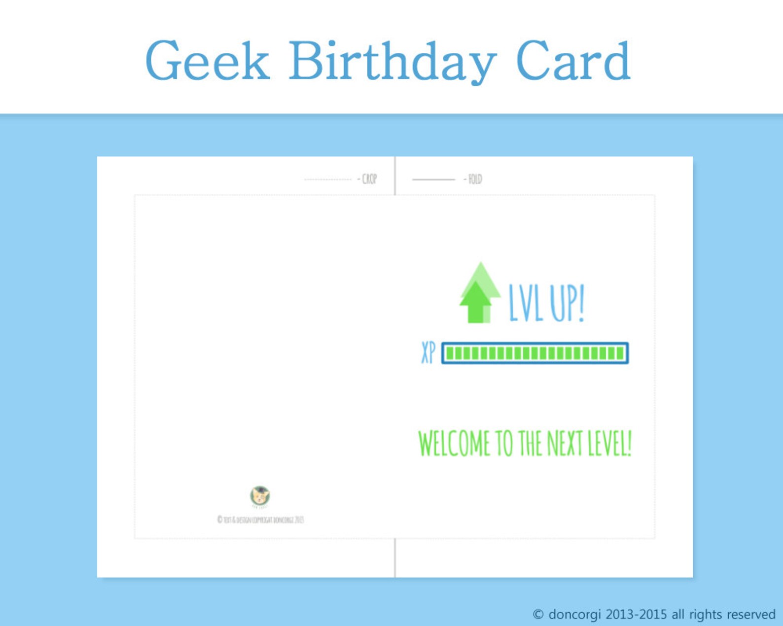 Level up Card | Gamer Birthday Card | Funny Birthday Card | Final ...