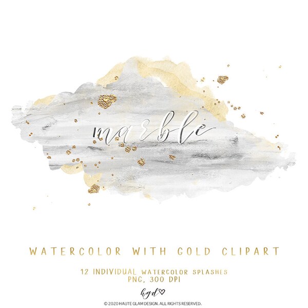 Watercolor Clip Art - Etsy