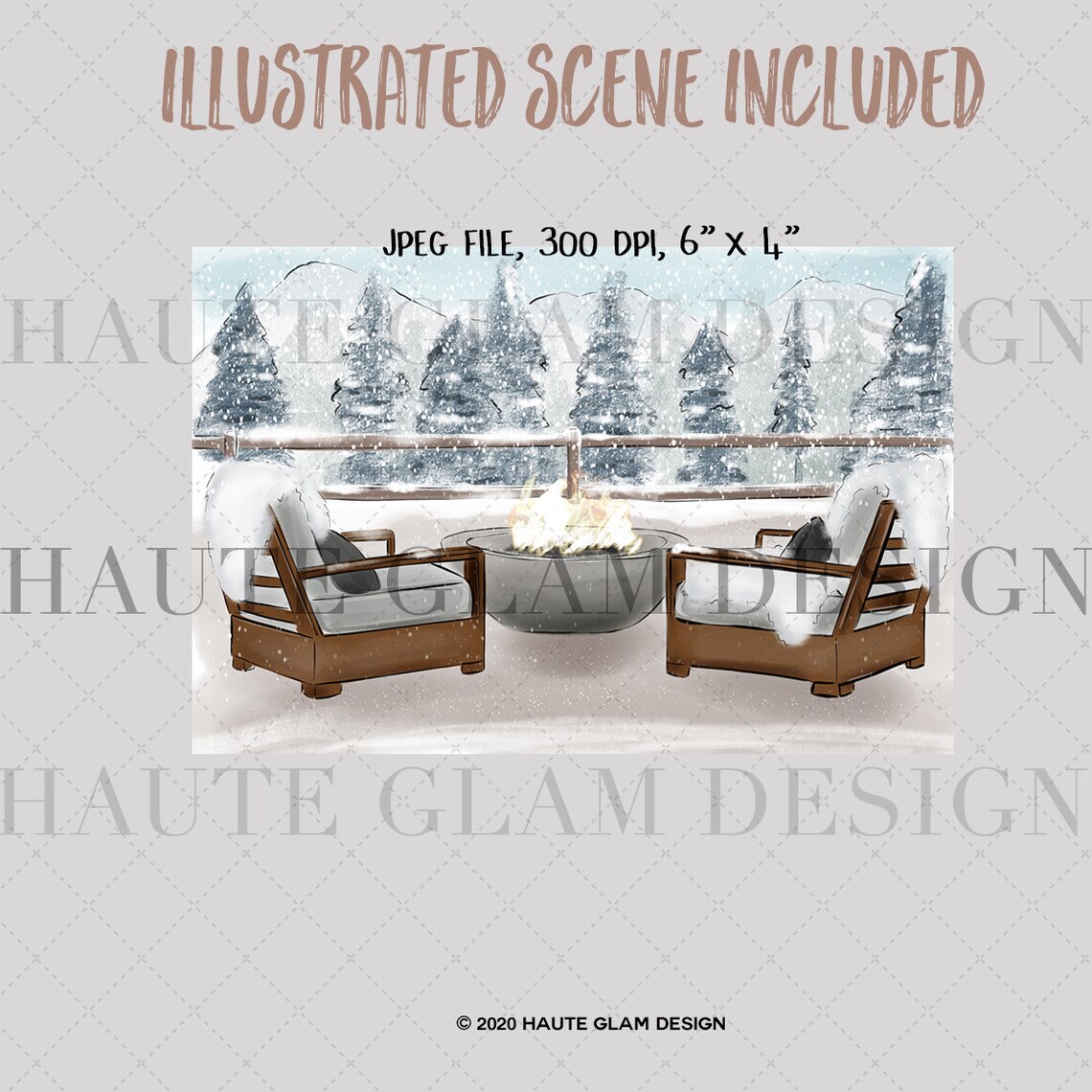 Ski Lodge Clipart Set Winter Ski Clip Art Ski Lodge Scene - Etsy Canada