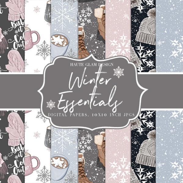 Digital Paper Set - Etsy