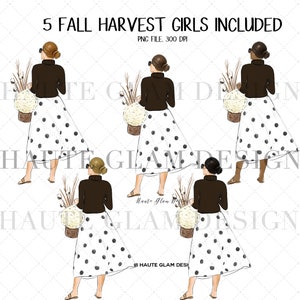Farmhouse Harvest Clipart, Autumn Fall Thanksgiving, Farmhouse ...