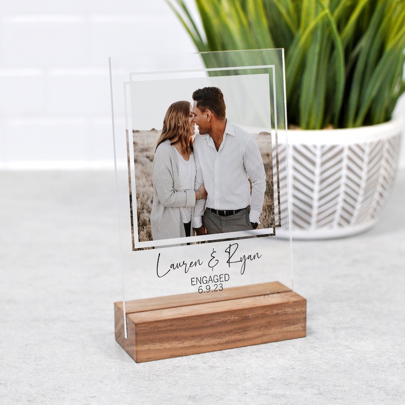 Engagement Frame and Plaque - Etsy