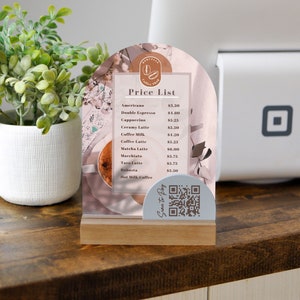 Custom Acrylic Price List - Small Business Price List - Personalized ...