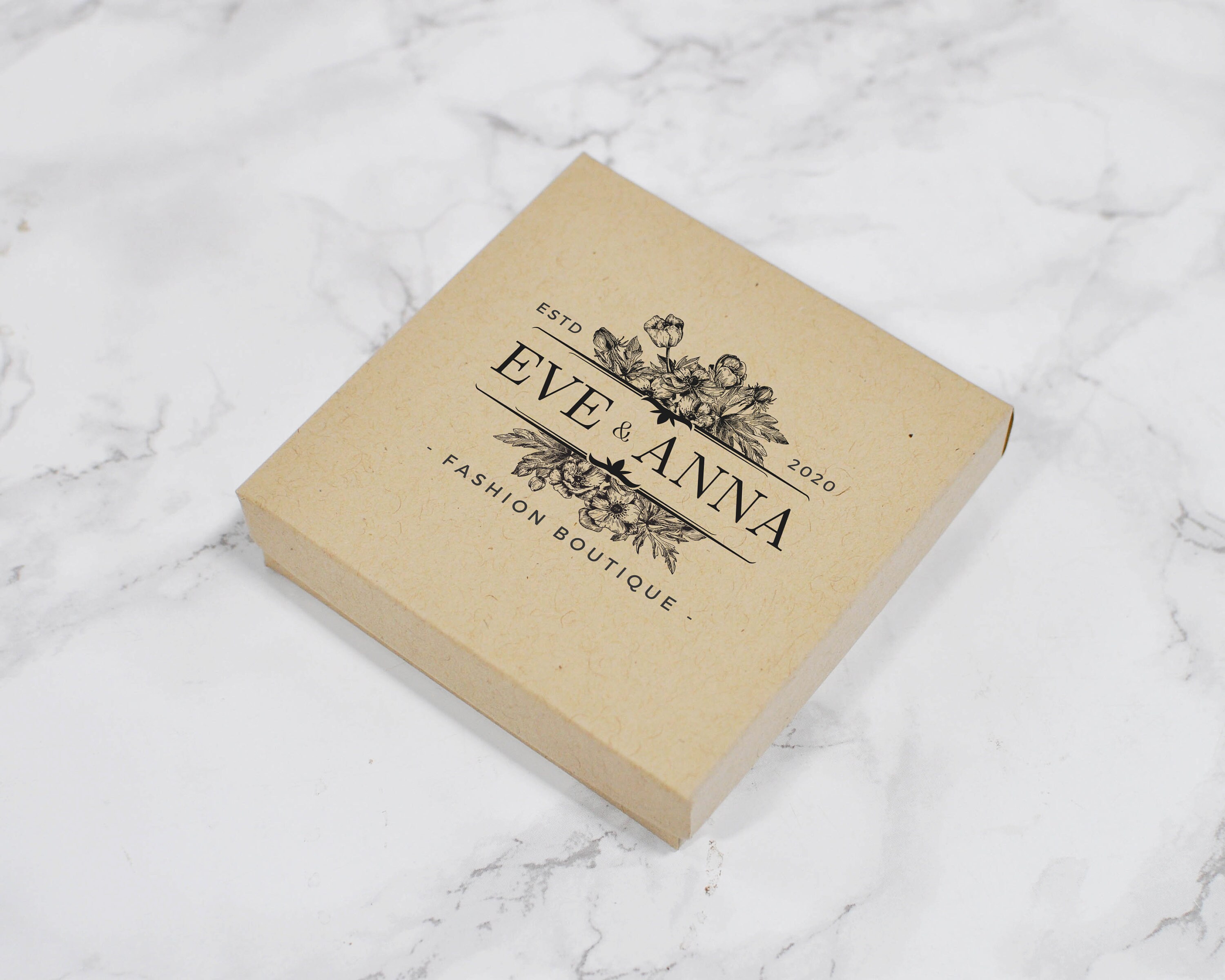 Custom Branded Jewelry Box Business Logo Printed Jewelry | Etsy