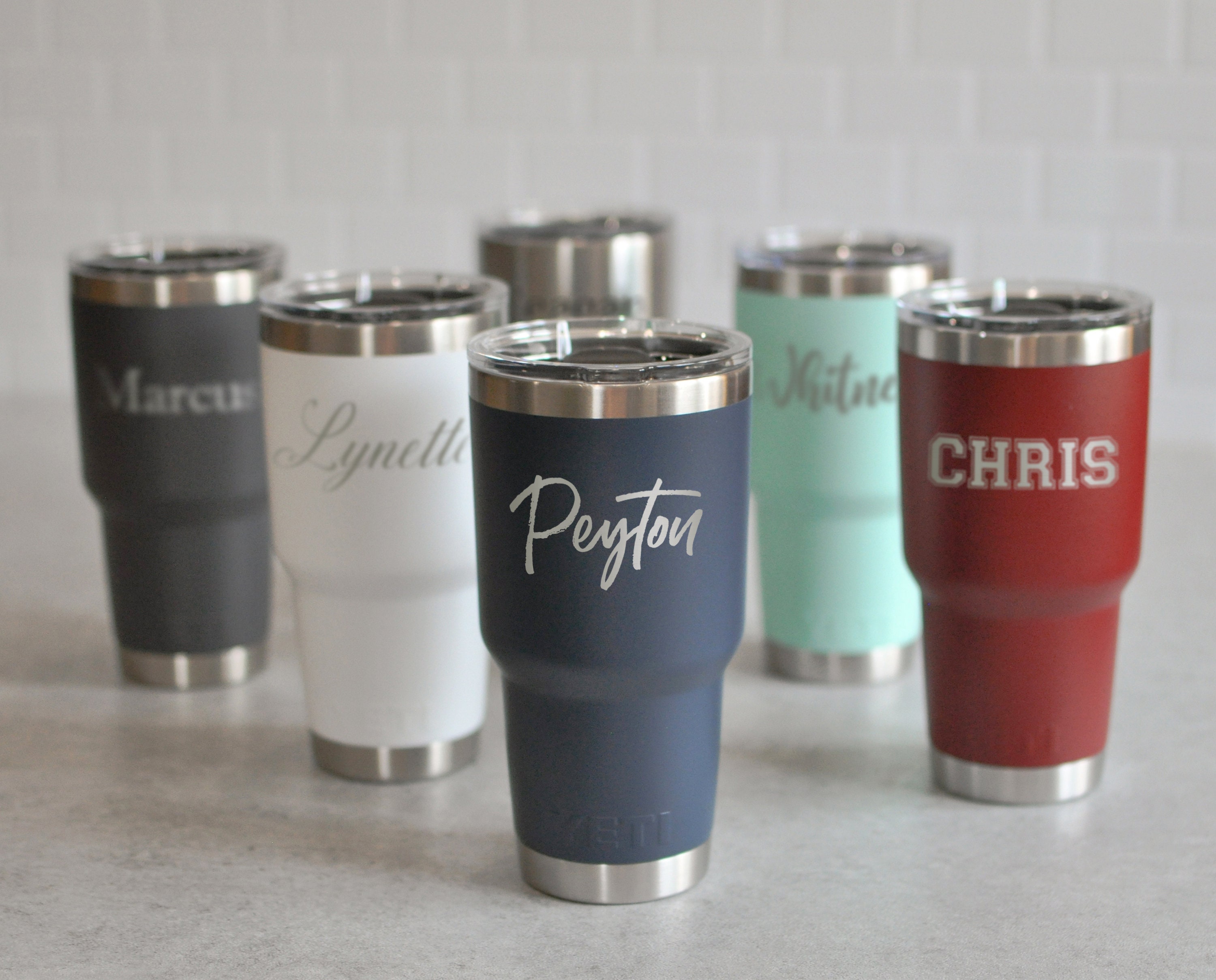 Laser Engraved Yeti Custom Yeti Rambler Yeti 30 Oz Tumbler Etsy