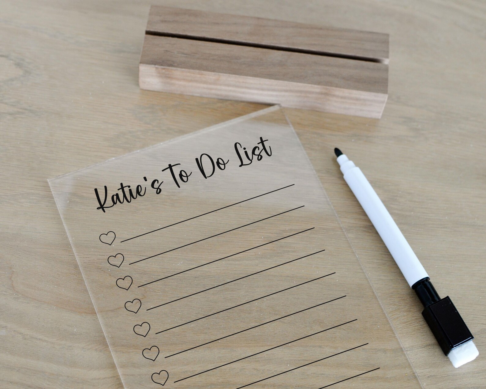Acrylic to Do List, Dry Erase Planner, Mom Organization - Etsy