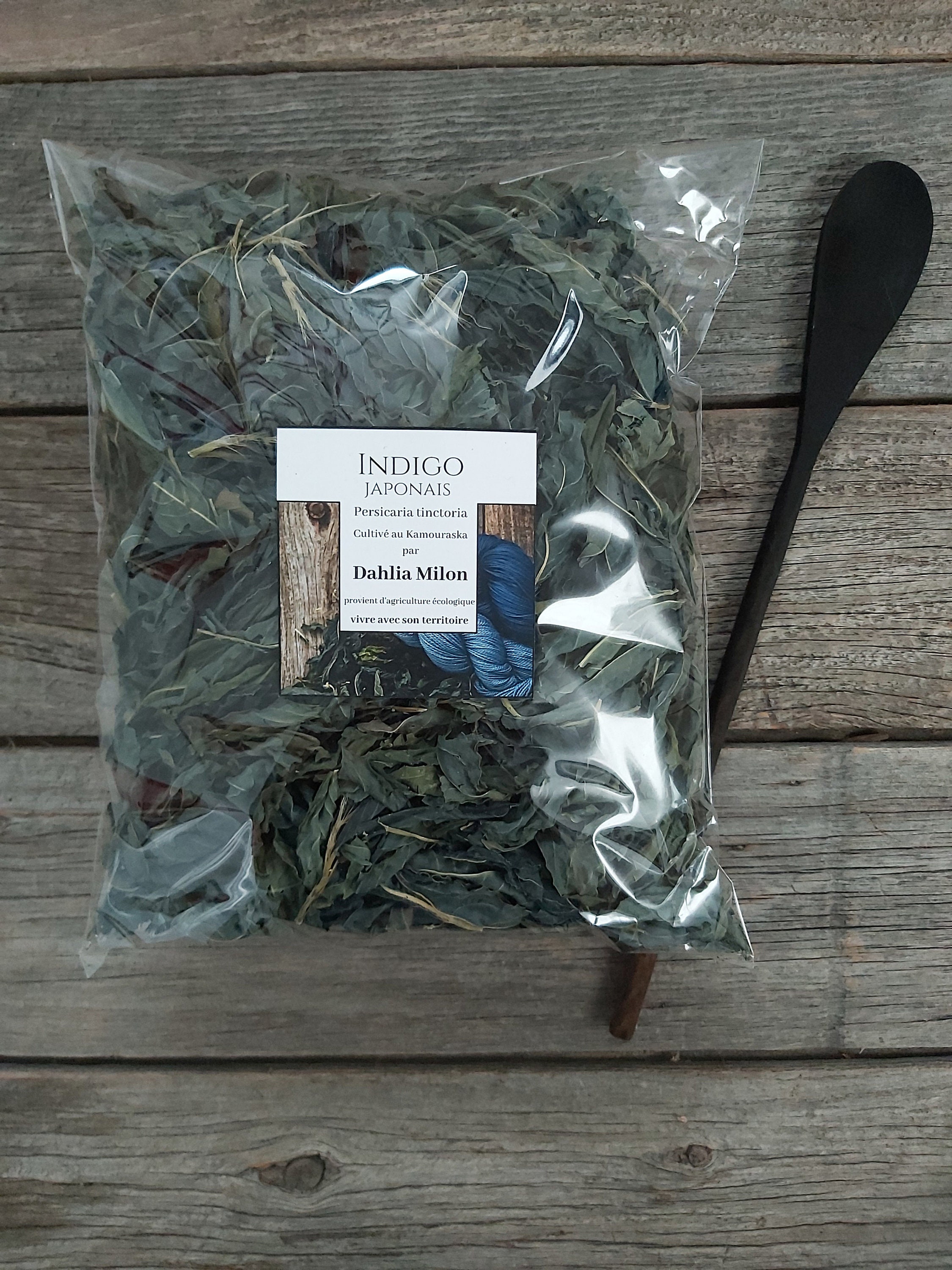 DIY INDIGO Kit - Make a Japanese Indigo Vat From Dried Leaves ...