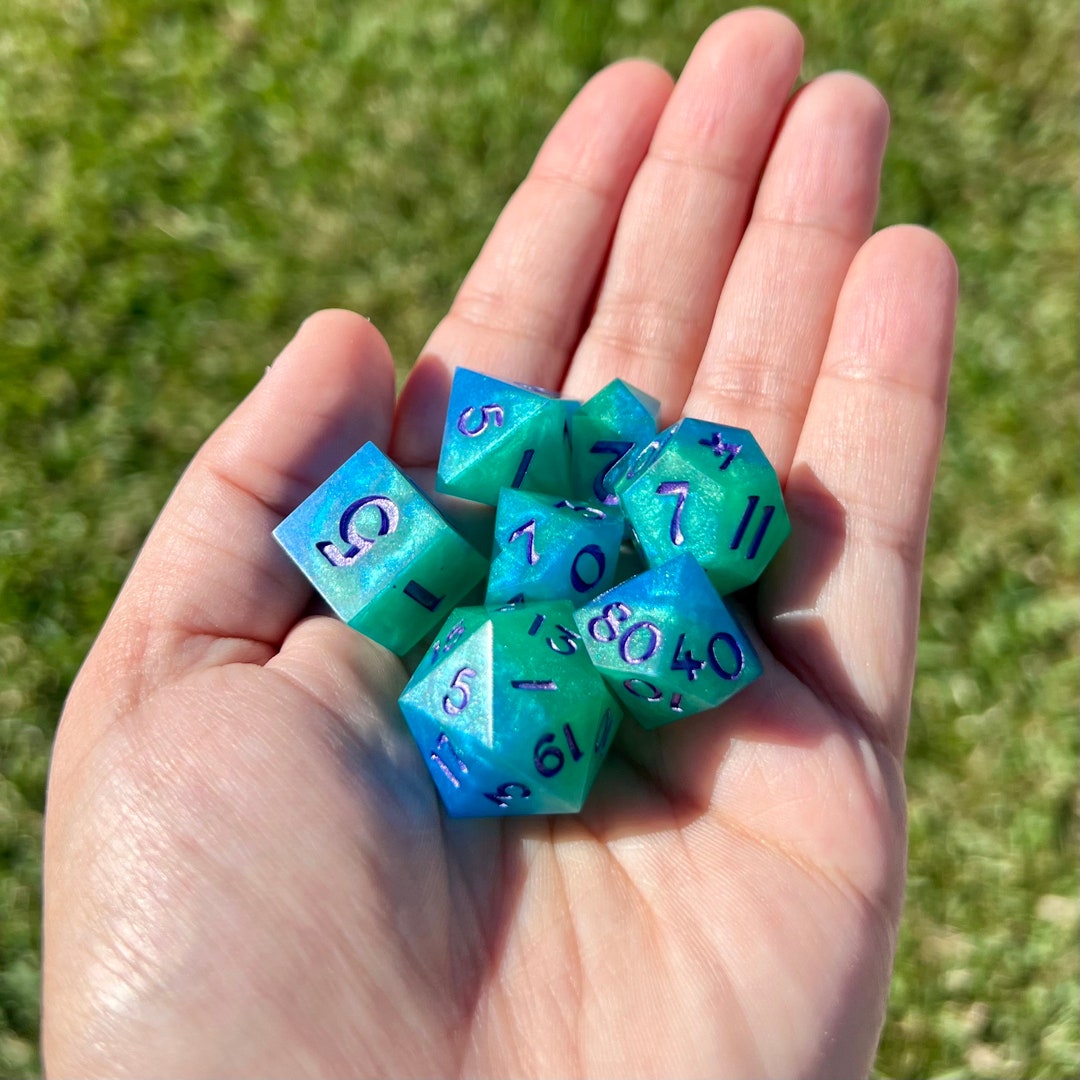 Eldritch Blast - Handmade Polyhedral Dice - Etsy