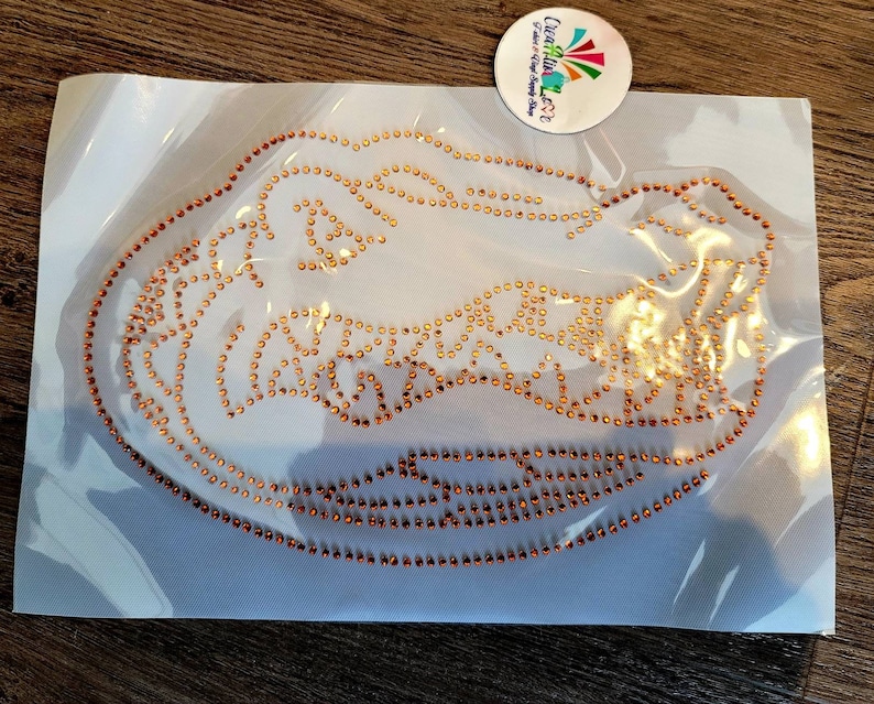 Florida Gators Rhinestone Transfer - Etsy